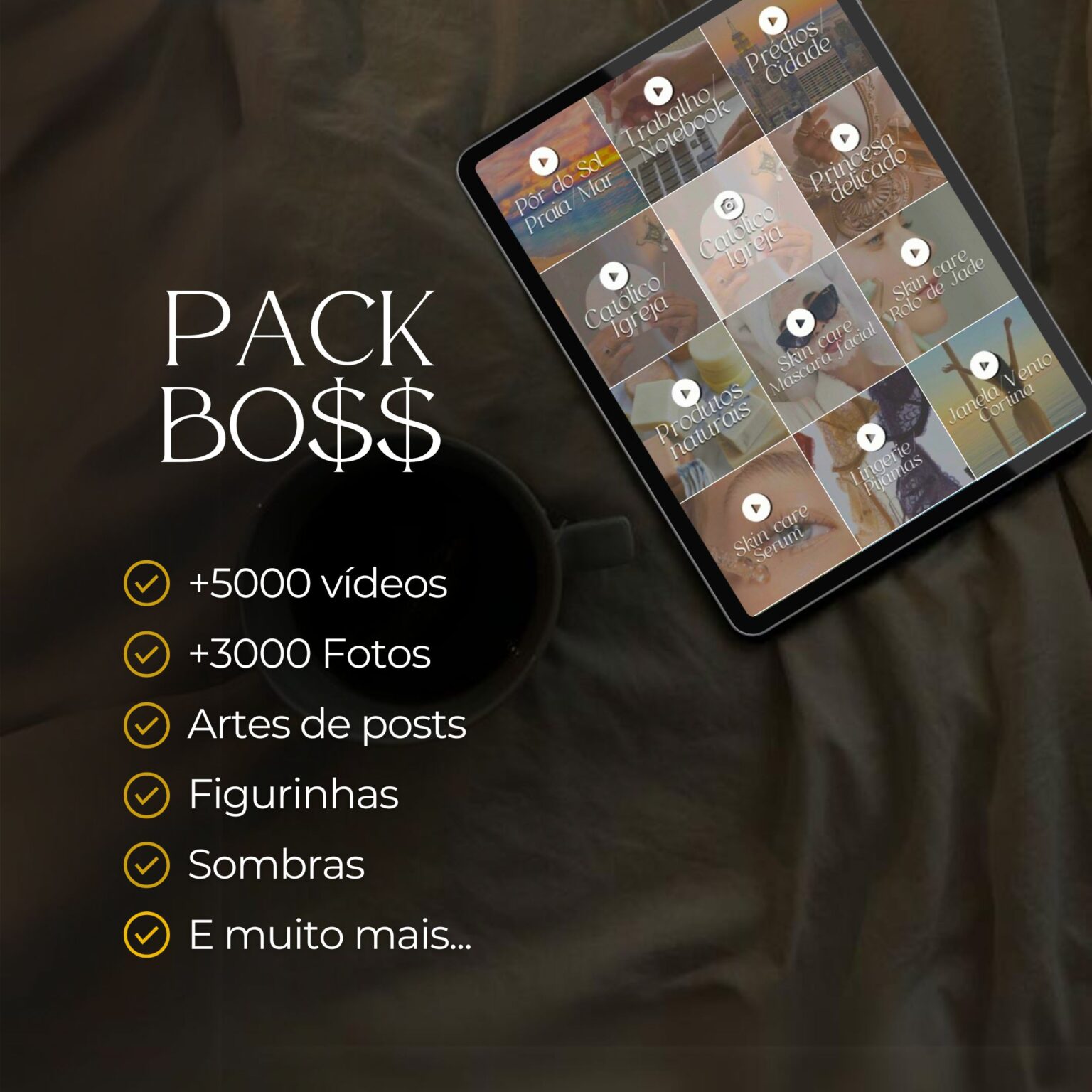 Pack Bo$$ – Kiwify – Glow Boss